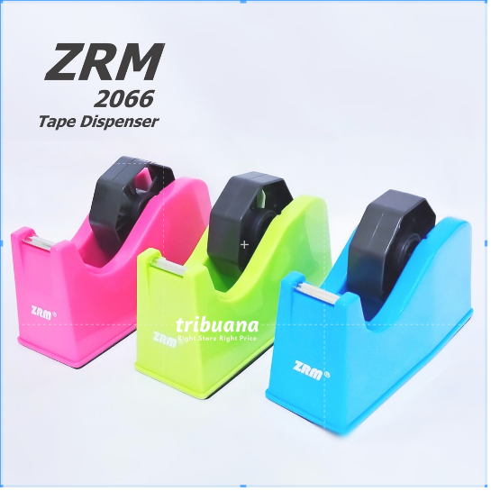 Tempat solatip / Dispenser Tape ZRM ukuran Sedang | Lazada Indonesia