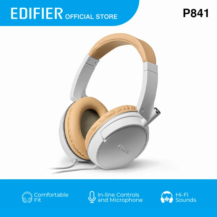 New Genuine Edifier P841 Headset HIFI Headphones High Fidelity Heavy ...
