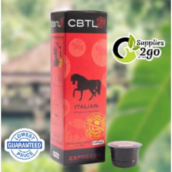 CBTL Caffitaly Coffee Capsules (Check Variations) | Lazada PH