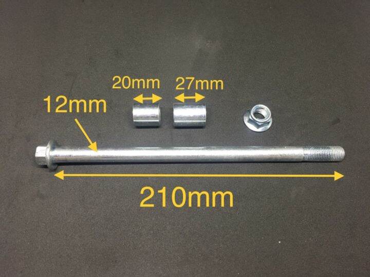 As roda 12mm-210mm + Boshing | Lazada Indonesia