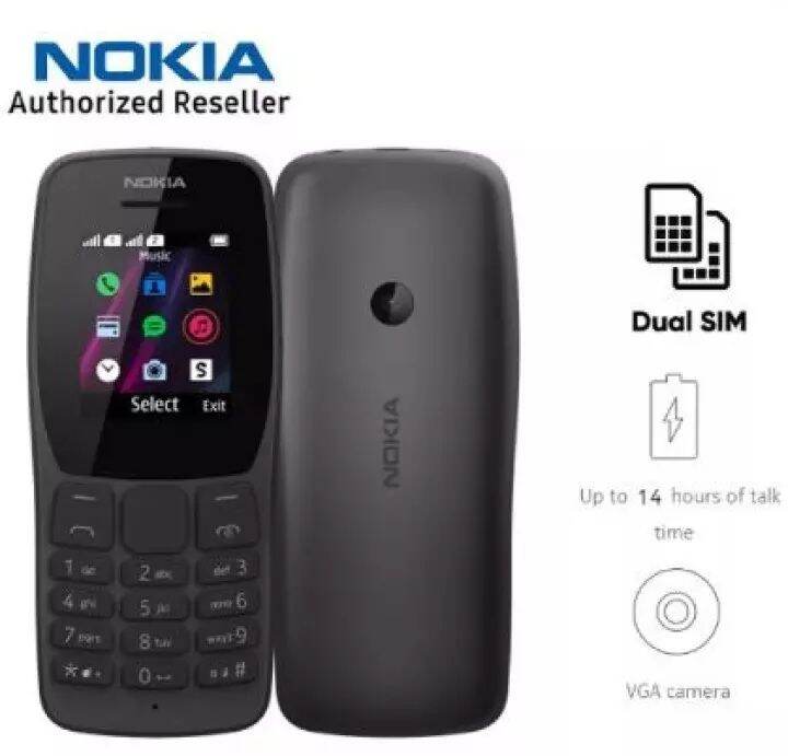 NOKIA BUTTON | NOKIA 110 CLASSIC PHONE WITH CAMERA ORIGINAL MALAYSIA ...