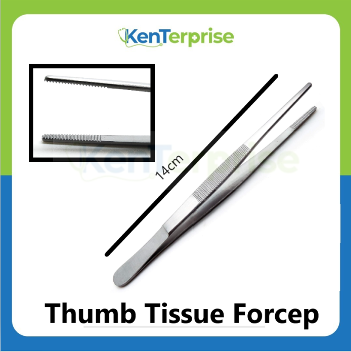 Thumb Tissue Forcep ( Dental Instruments ) | Lazada PH