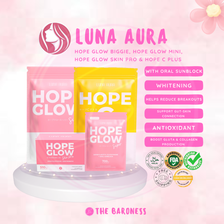 Luna Aura Hope Glow and Hope C Plus Combo & Trio | Lazada PH