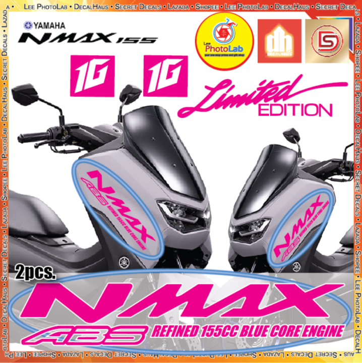 Yamaha nMax (SIDE FAIRINGS) cut-out Sticker 2pcs. | Lazada PH