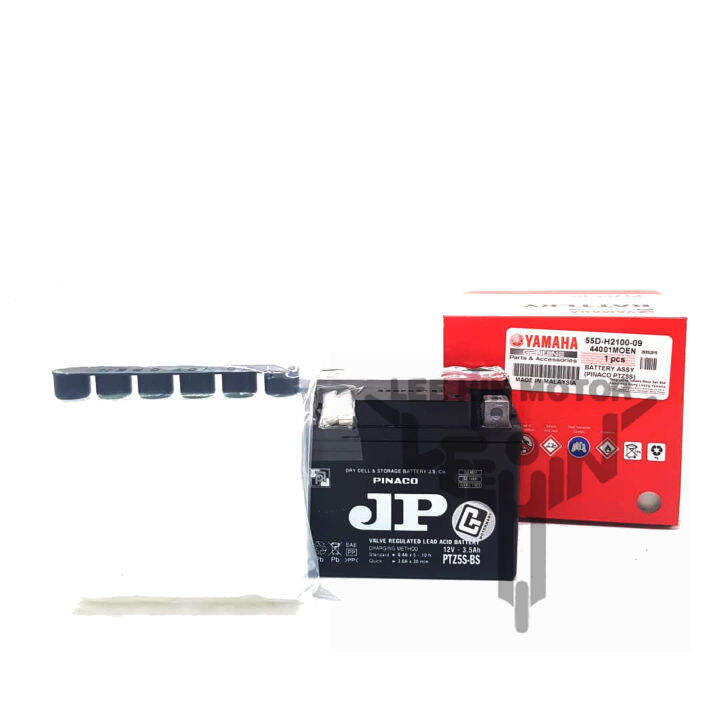 Yamaha Genuine Pinaco YTZ5S Lead Acid Battery Batteri Kering 135LC EX5 ...