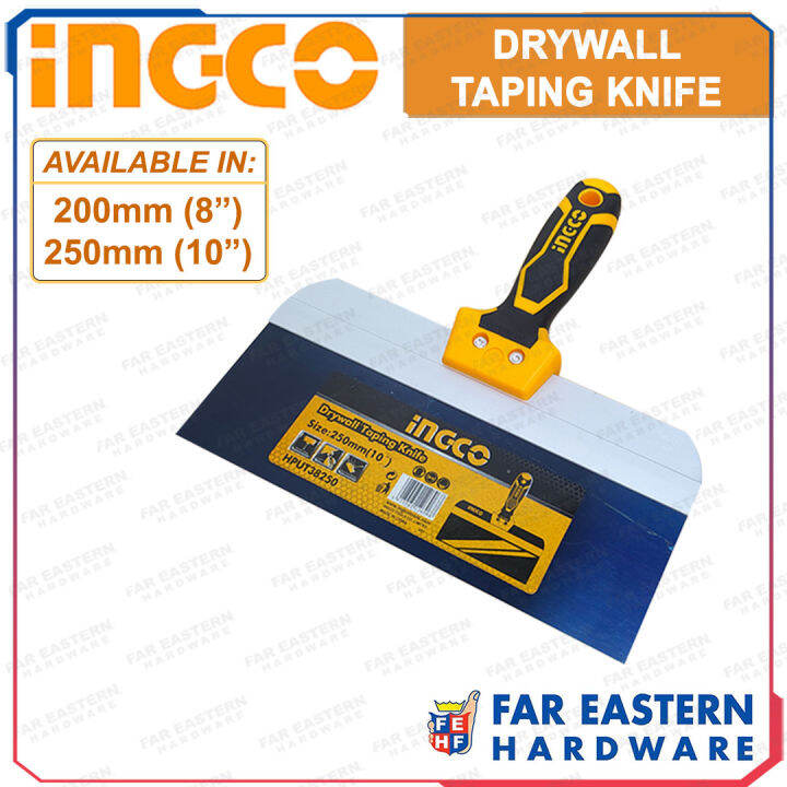 INGCO Drywall Taping Knife 8" | 10" INHT | Lazada PH
