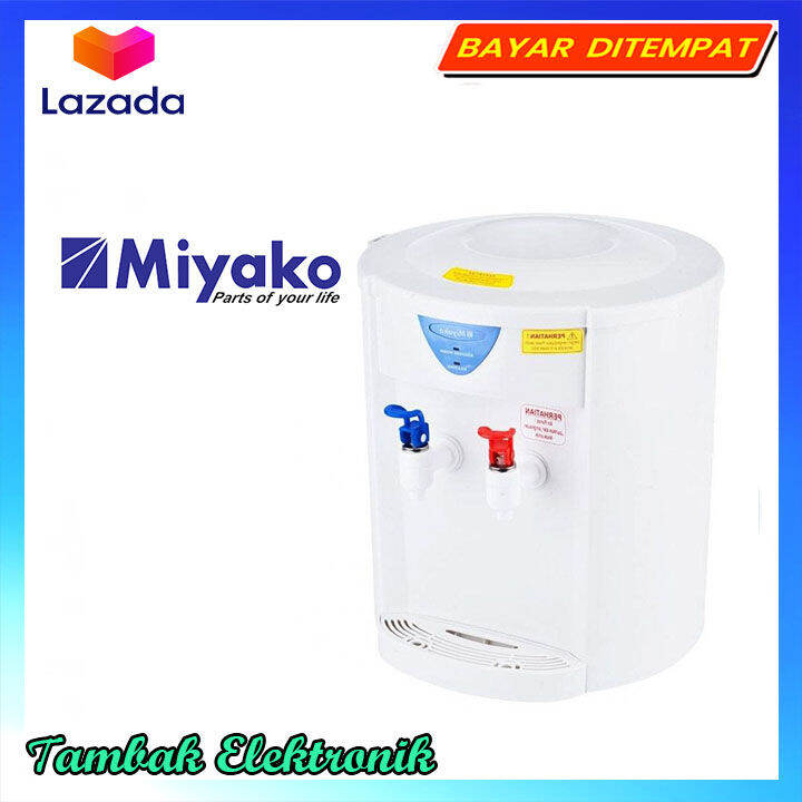 Miyako Dispenser Air Hot dan Normal Wd186 H Model Bulat | Lazada Indonesia