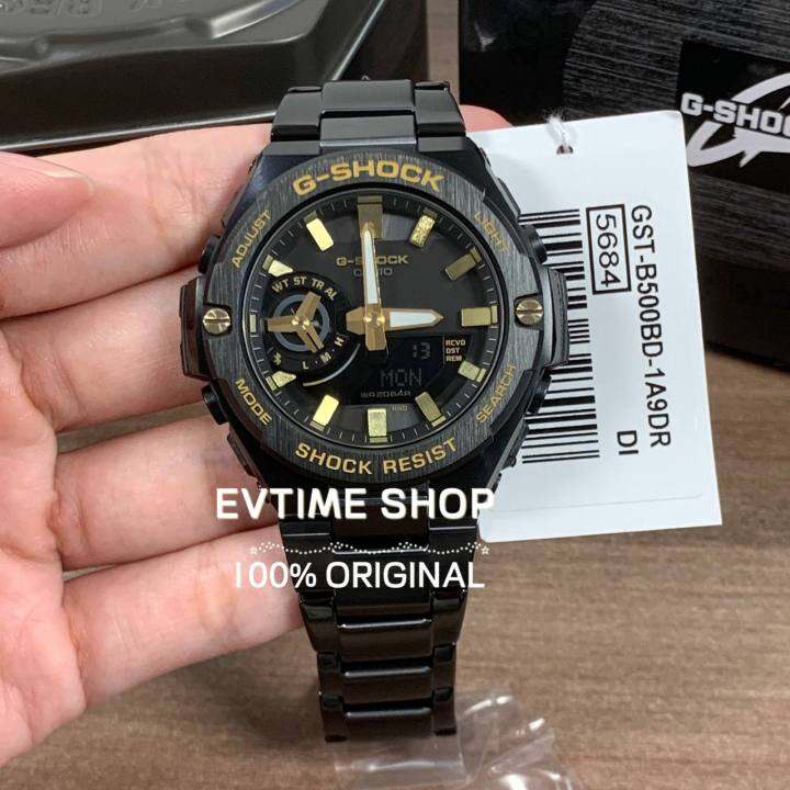 100% ORIGINAL CASIO G-SHOCK G-STEEL GST-B500BD-1A9DR / GST-B500BD-1A9 / GST-B500BD / GST-B500 ...