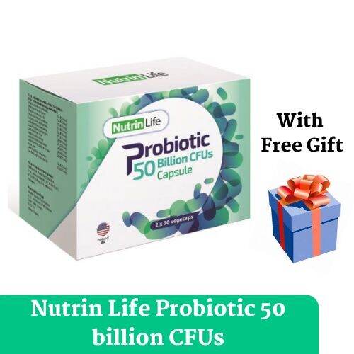 NutrinLife Nutrin Life Probiotic 50 Billion CFUs Capsule (2 x 30’S ...