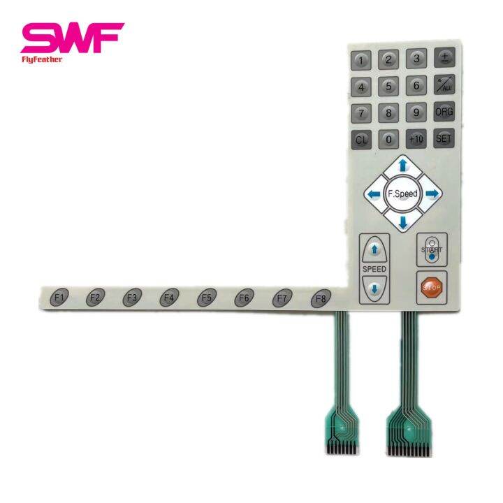 SWF FILM-SWITCH Korean Computer Embroidery Machine MEMBRANE SWITCH ...