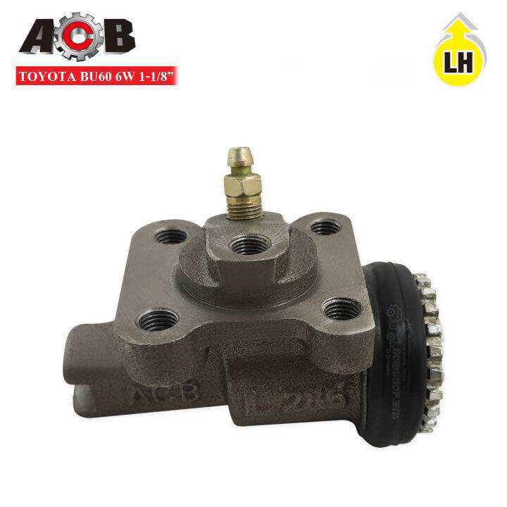 ACB กระบอกเบรคหน้า TOYOTA BU60,61 6ล้อ 1-1/8นิ้ว LH ข้างซ้าย,บน (47530 ...
