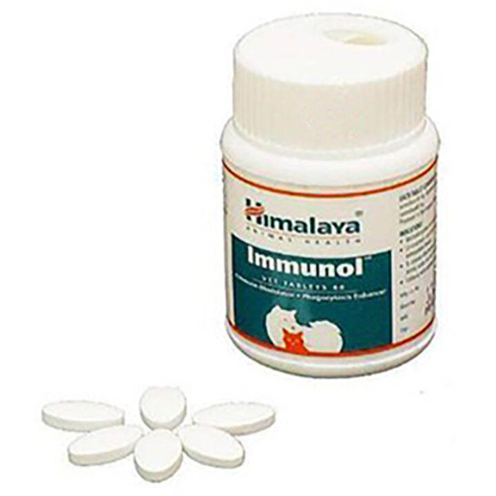 Himalaya Immunol Immunity Vet Tablets for Dogs & Cats 60s | Lazada ...