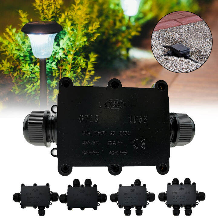 FB【Ready&CODs】Wire Junction Box 2/3/4/5/6 Way Cable Connectors ...