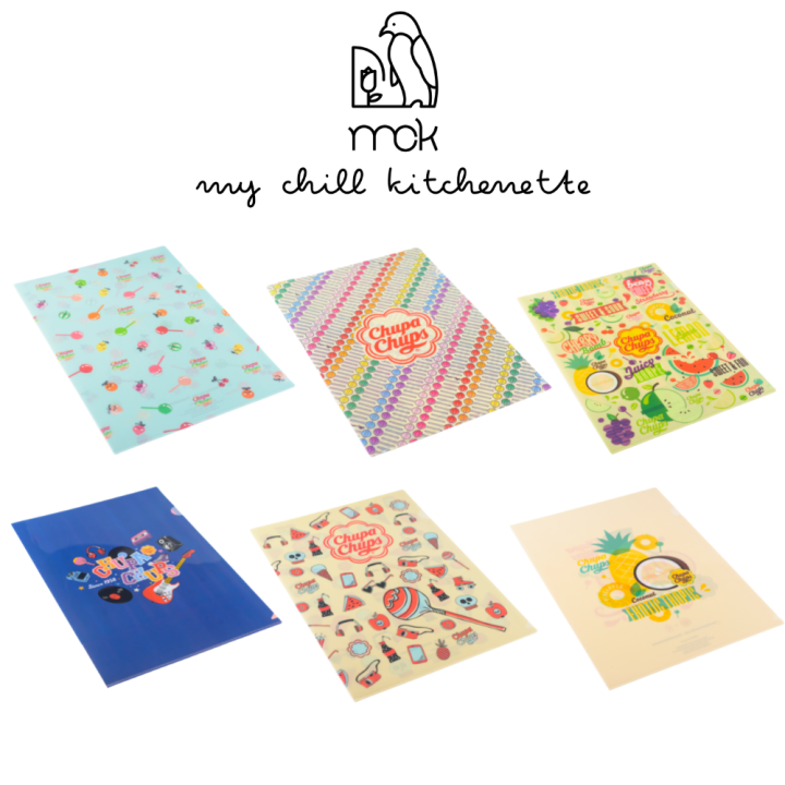 Chupa Chups x MCK L Shape A4 Folders | L Shape | Waterproof | Exclusively by My Chill ...
