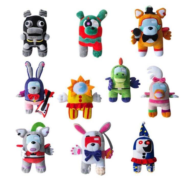 GLEOITE Kids Gifts Security Breach Series Soft Plush Home Decoration ...