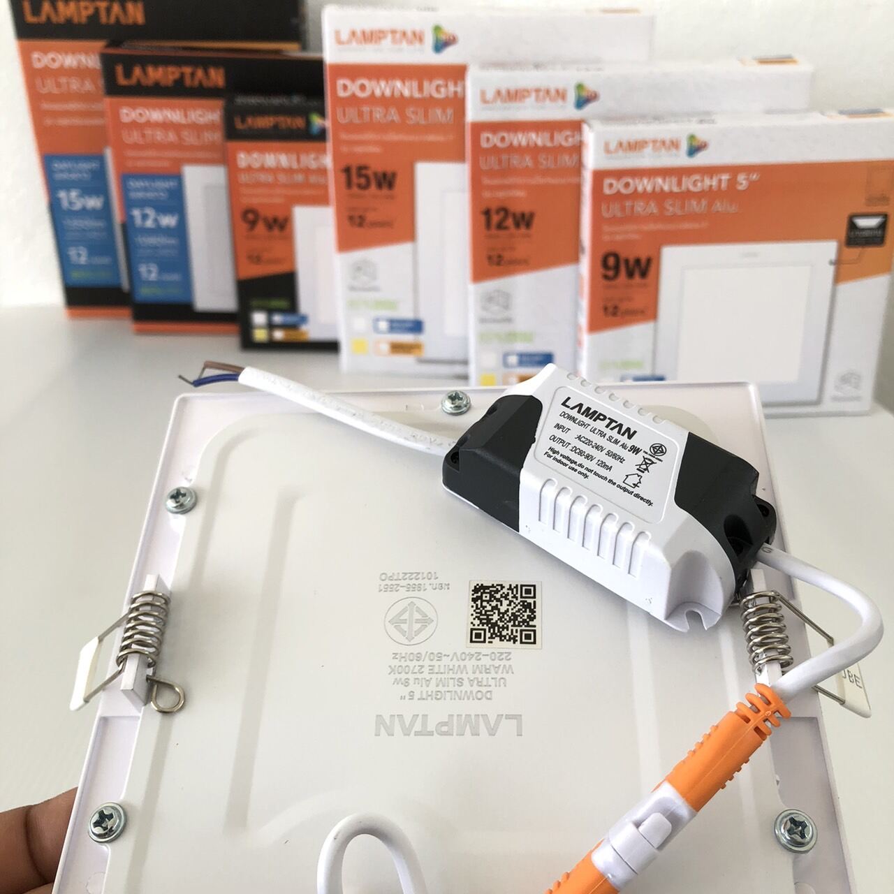 ไฟตกแต่งเพดาน LAMPTAN โคมไฟแบบฝัง LED Downlight Ultra Slim - ช้อปปิ้งออนไลน์ ซื้อสินค้าโปรโมชั่น ...