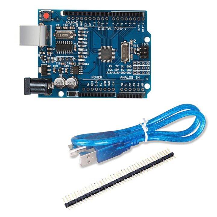 For Arduino UNO R3 Development Board ATMEGA328P Compatible Microcontroller Module Motherboard ...