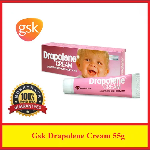 [Ready Stock] Drapolene Gsk Drapolene Cream 55g Baby Care Treatment Use ...
