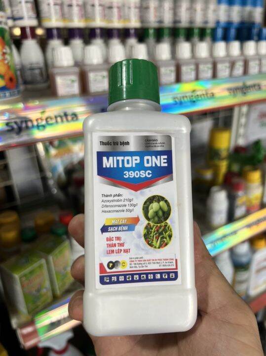 Thuốc trừ bệnh Mitop one 390SC chai 240ml - Chuyên trừ thán thư, sương ...