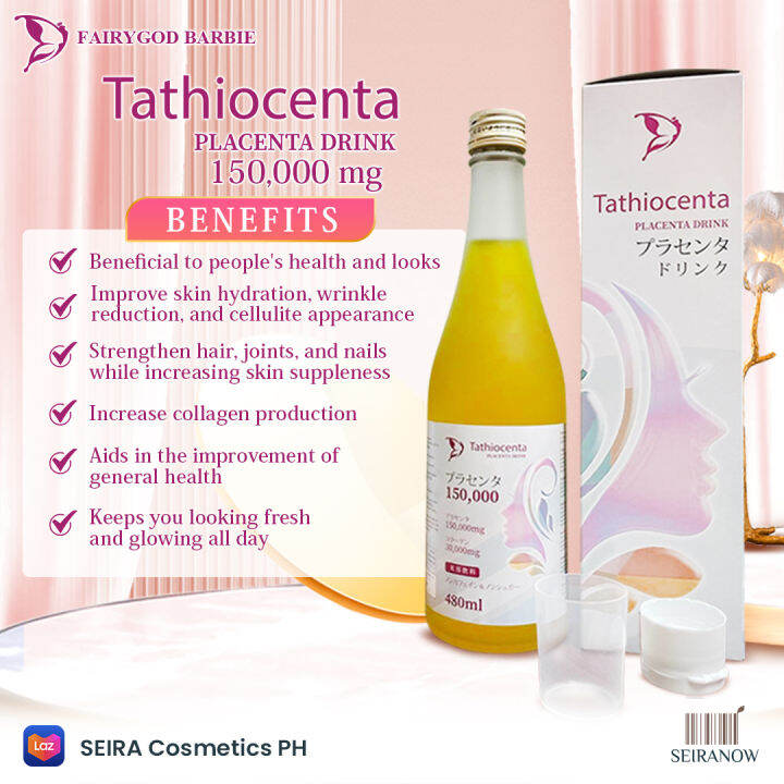 The Fairygodbarbie - Tathiocenta Liquid Placenta Drink 150,000mg ...