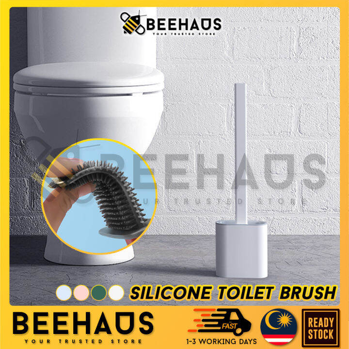 BEEHAUS Creative Toilet Crevice Brush No Adhesive Nordic Style Toilet ...