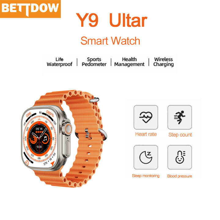 2023 NEW ULTRA WS-Y9 SmartWatch Waterproof of Sports Watch with Heart ...