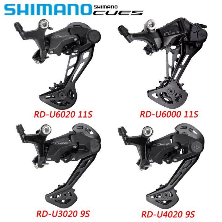 SHIMANO CUES U3020/4020/6000/6020 9/11 Speed Rear Derailleur For Mountain Bike RD-U6020-11 ...