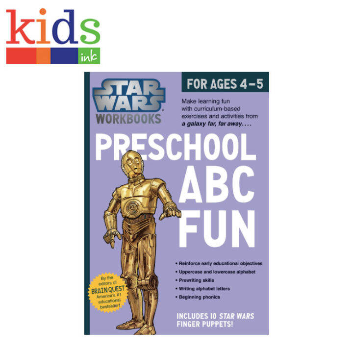 Star Wars Workbook: Preschool ABC Fun (Star Wars Workbooks) - Kids Ink ...