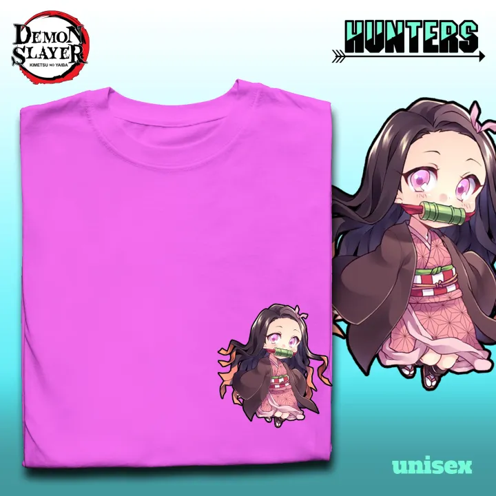 Nezuko Kamado Pocketees Demon Slayer Corps DS Logo Destroy Kaijin Uniform Tanjiro Kamado Inosuke ...