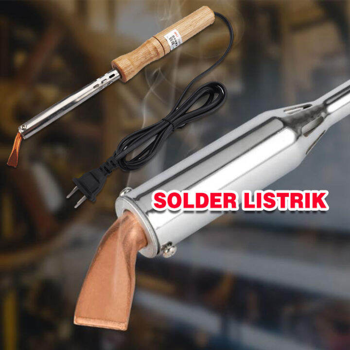 Solder Listrik 100W / Soldering Iron / Electric Solding Iron | Lazada ...
