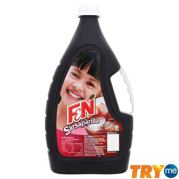 F&N Cordial Flavor (2L) - Sarsaparilla | Lazada