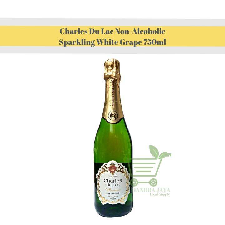 Charles Du Lac Non-Alcoholic Sparkling White Grape 750ml - Anggur | Lazada Indonesia