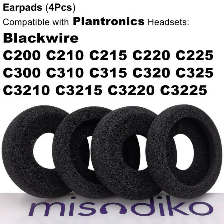 misodiko Foam Ear Pads Replacement for Plantronics blackwire C210 C220 ...