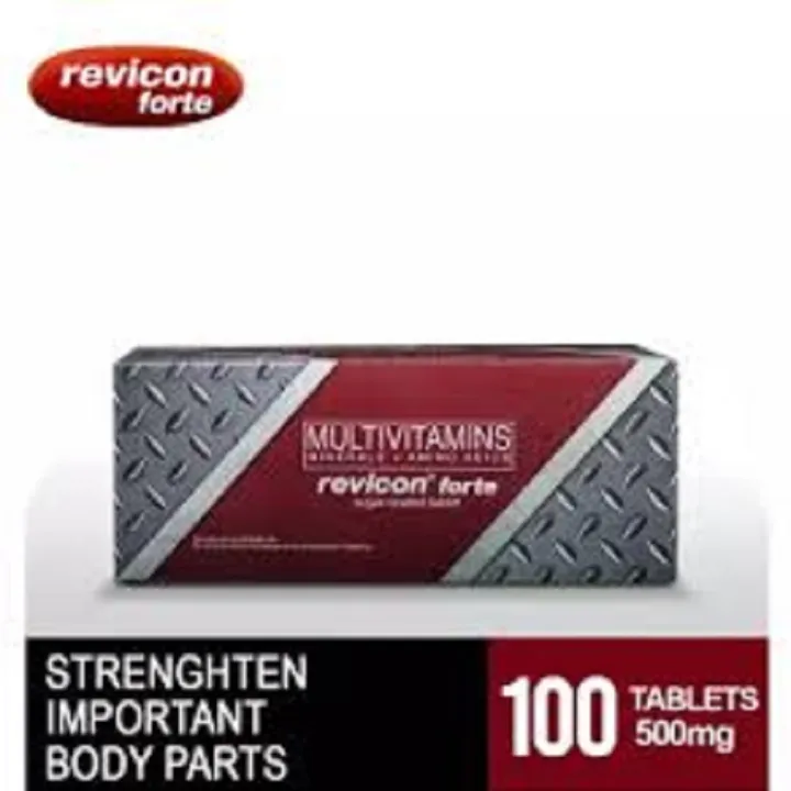 Revicon Forte Multivitamins 500 mg, 100 tablets | Lazada PH