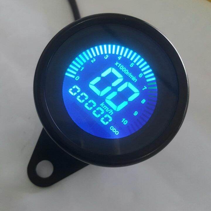 spedometer digital Rpm tacho bensin SEVEN kilometer custom Japstyle ...