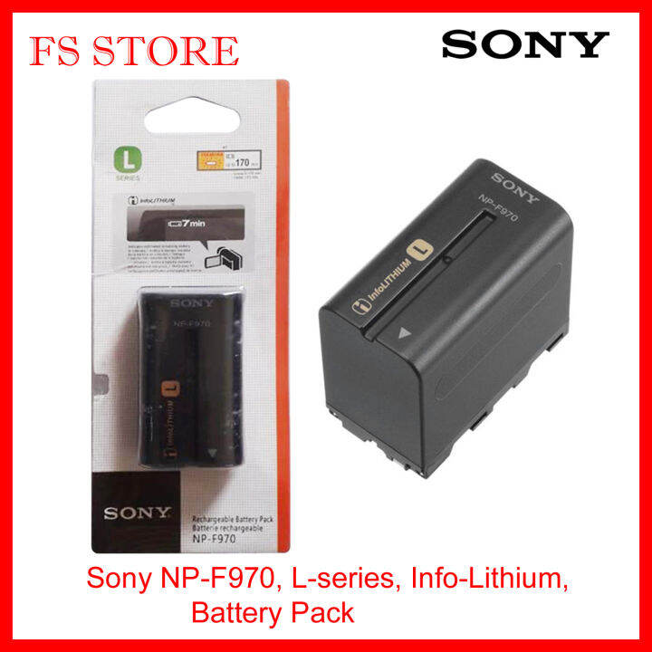 SONY IMPORTED OEM NP-F970 NPF970 F970, L-series, Info-Lithium, Battery Pack | Lazada