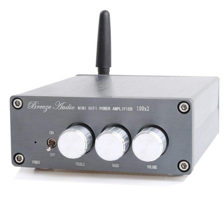 Breeze Audio HC100B Bluetooth Amplifier TPA3116D2 NE5532P Audio Digital ...