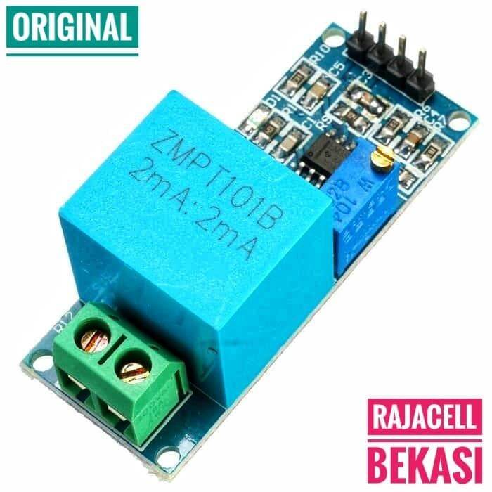 ZMPT101B Sensor Tegangan Listrik PLN 220V 250V AC Voltage Sensor ...