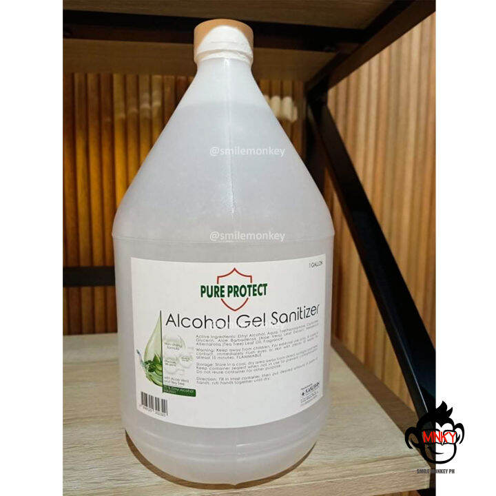 Pure Protect Alcohol Gel Sanitizer 1 Gallon | Lazada PH