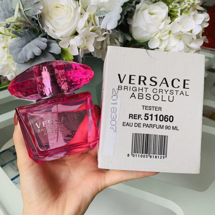 ( Tester ) น้ำหอมสุภาพสตรี รุ่น Versace Bright Crystal Absolu Eau De ...