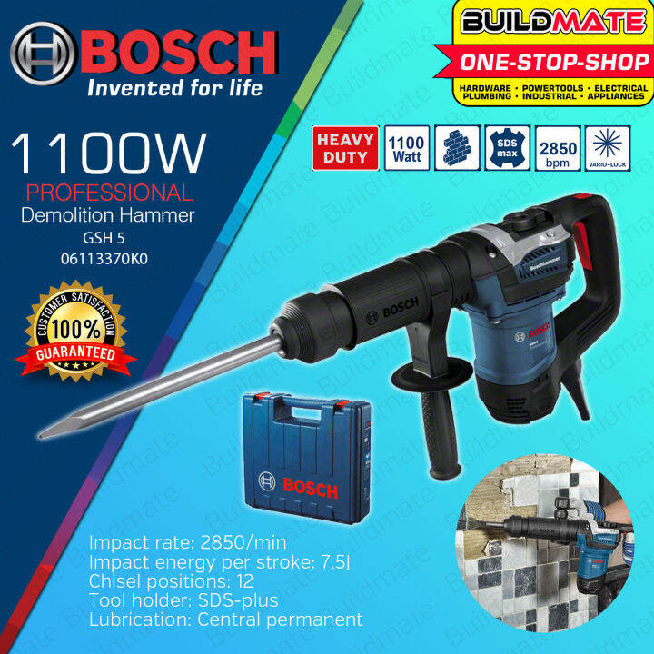 Bosch Professional 1100w Jack Demolition Hammer Breaker Percussion