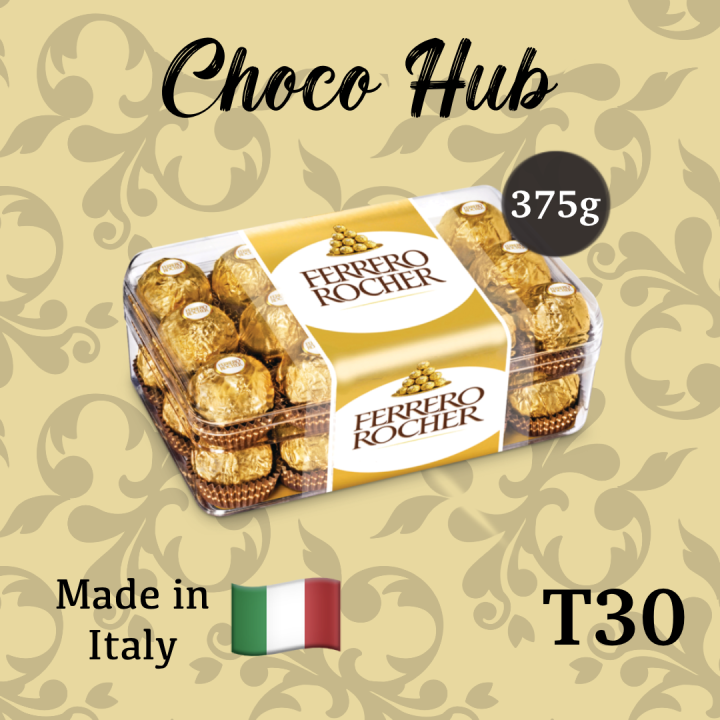 Ferrero Rocher T30 375g | Made in Italy 🇮🇹 | Lazada