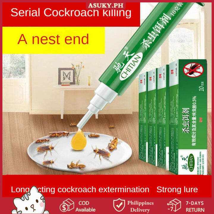 COD【Local Deliver】Powerful Effective Cockroach Killing Bait Roach Control Gel Roach Killer ...