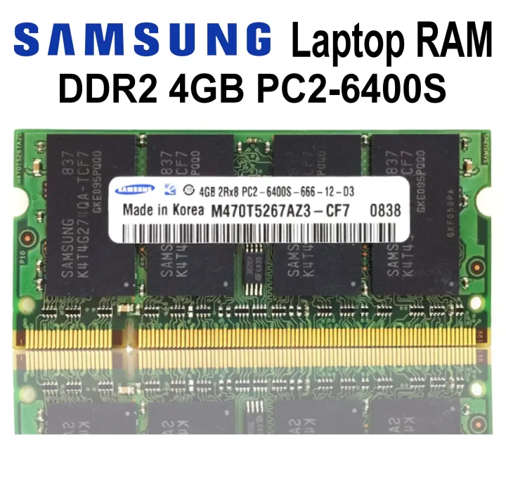 4GB (solo) DDR2 SAMSUNG RAM PC2-6400s - [PRE-ORDER] 7-DAYS TO SHIP ...