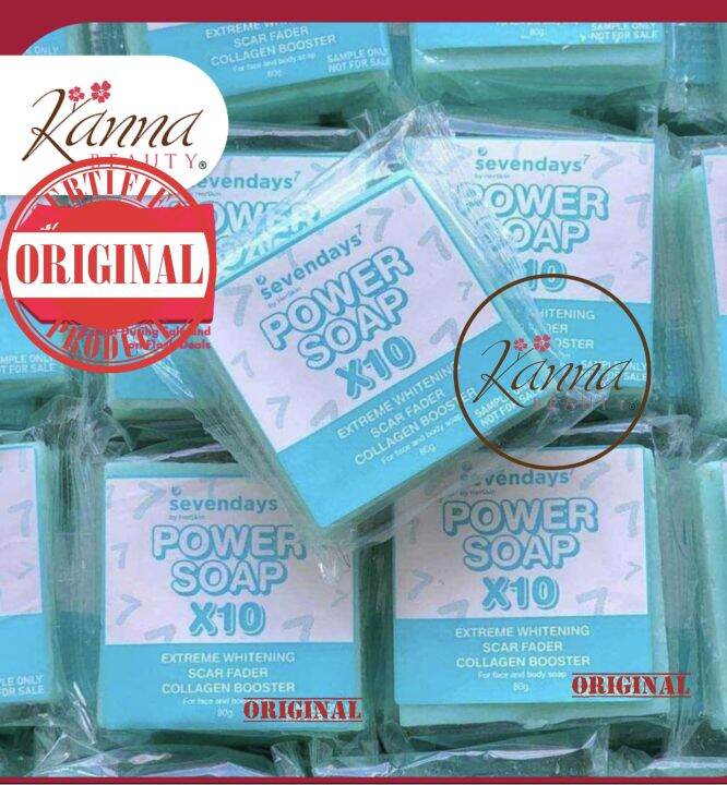 Sevendays Power Soap By Her Skin 80grams | Lazada PH