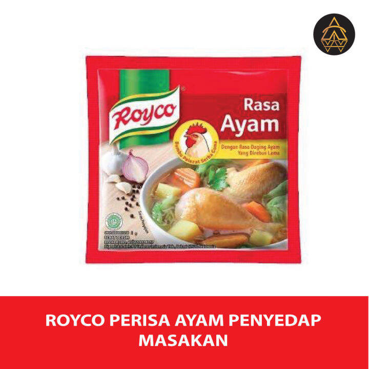 ROYCO RASA AYAM 8GR/SEASONING POWDER ROYCO RASA AYAM @12SACHET | Lazada