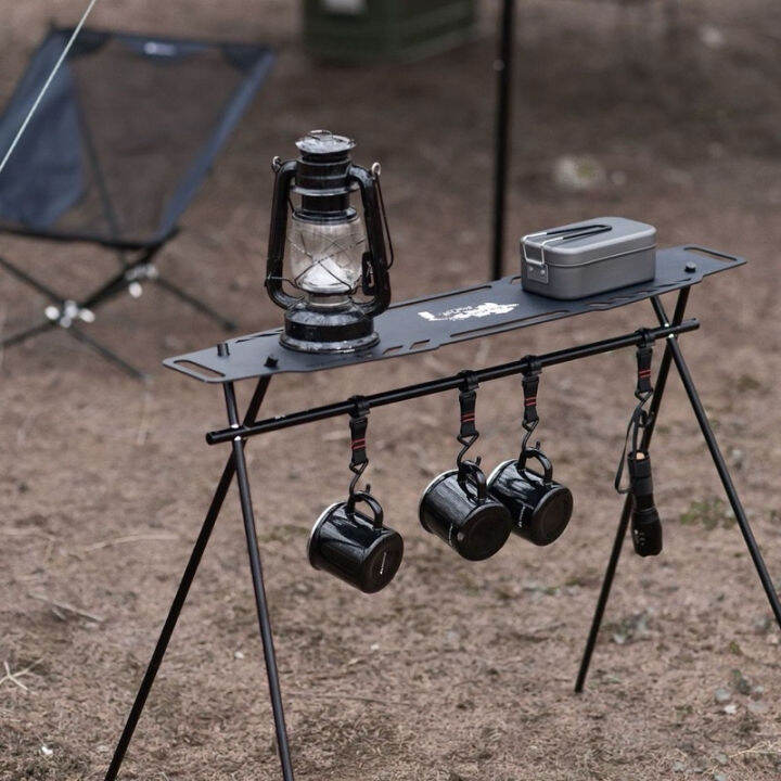 ShineTrip Camping Hanging Rack Triangular Aluminum Alloy Portable ...