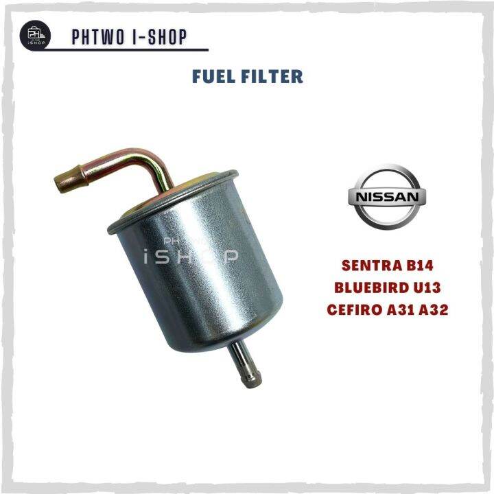 FUEL FILTER - NISSAN SENTRA B14 BLUEBIRD U13 CEFIRO A31 A32 (16400 ...