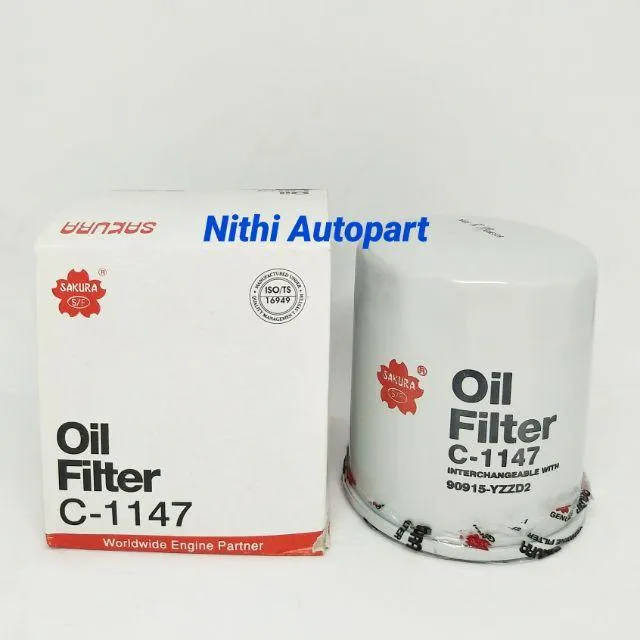 โปรโมชั่น+++ กรองน้ำมันเครื่อง Toyota Vigo Revo Innova Fortuner ...