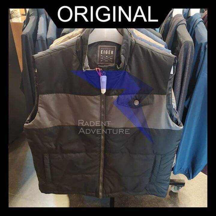 Rompi Eiger Dallas Vest Black Hitam 91000 1722 Cowok Bandung | Lazada ...